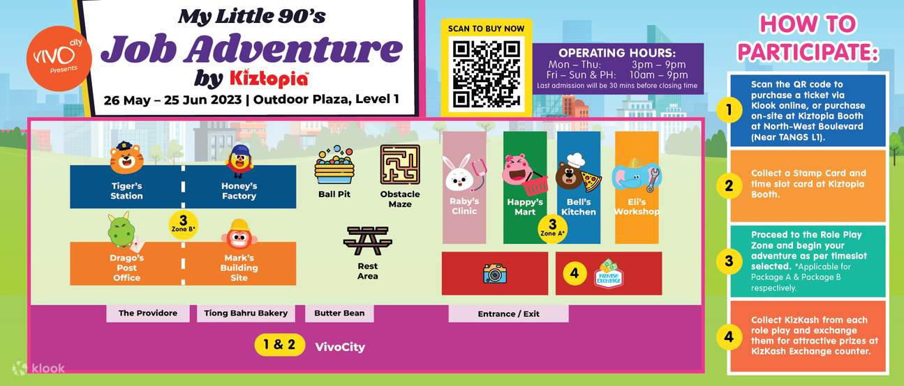 My Little 90s Job Adventure Ticket - Klook